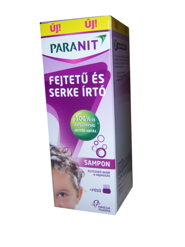 Paranit fejtetű és serkeirtó sampon+fésű 200ml * - Arcanum GYÓGYSZERTÁR ...