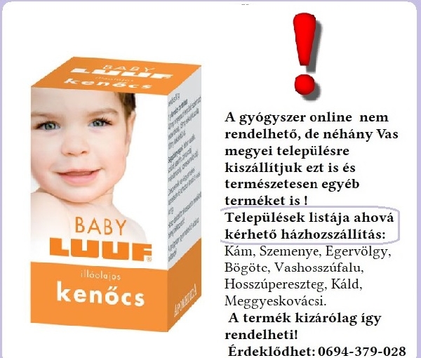 Baby Luuf kenőcs 30g - Arcanum GYÓGYSZERTÁR webpatika gyógyszer ...