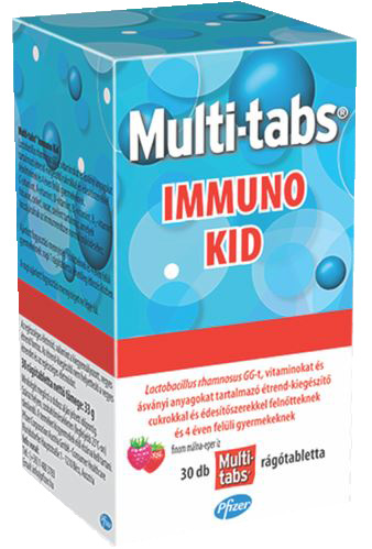 Multi-tabs Immuno Kid rágótabletta 30x - Arcanum GYÓGYSZERTÁR webpatika ...