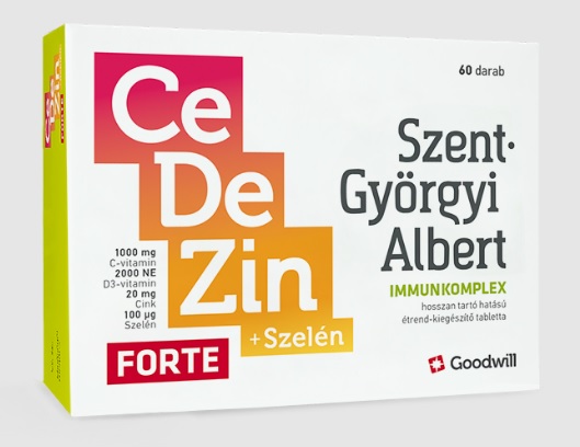 Szent-Györgyi IMMUNKOMPLEX cedezin forte 60x - Arcanum GYÓGYSZERTÁR webpatika gyógyszer,tabletta ...