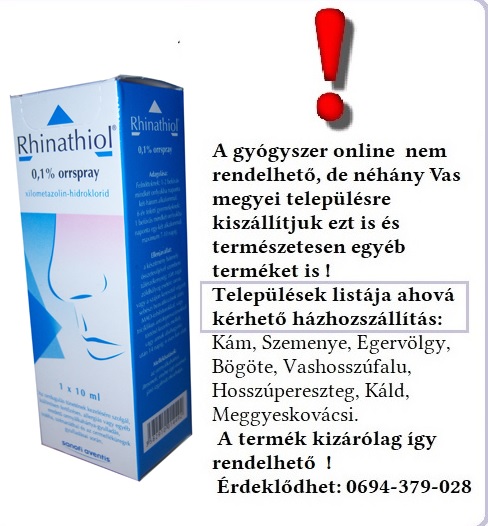 Rhinathiol 0,1% orrspray 1x10ml - Arcanum GYÓGYSZERTÁR webpatika ...
