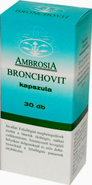 -BRONCHOVIT kapszula 30x Ambrosia - Arcanum GYÓGYSZERTÁR webpatika ...