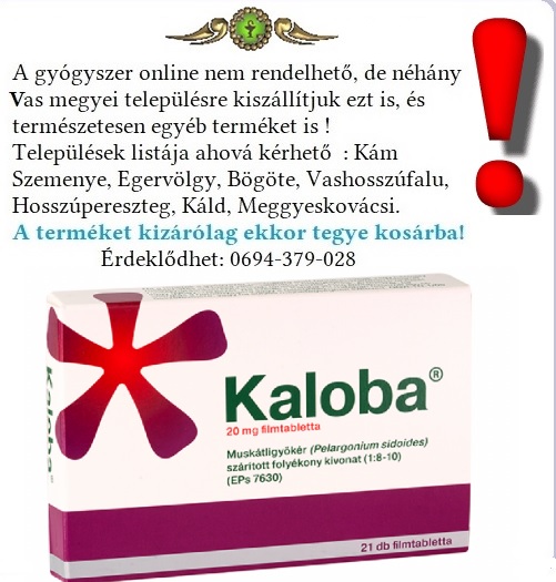 Kaloba 20 mg filmtabletta 21x - Arcanum GYÓGYSZERTÁR webpatika ...