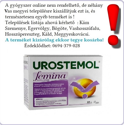Urostemol femina 80x - Arcanum GYÓGYSZERTÁR webpatika gyógyszer ...