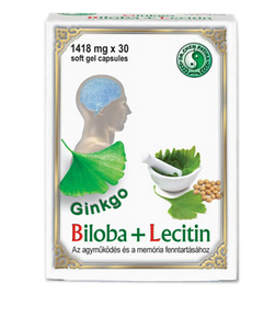 Dr. Chen Ginkgo biloba + lecitin kapszula 30x - Arcanum GYÓGYSZERTÁR ...